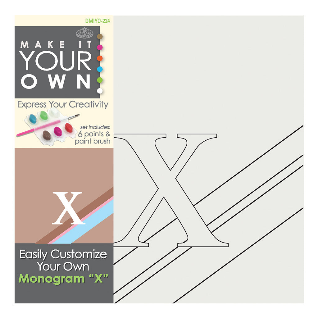 DMIYO-224 | Make It Your Own Monogram X – Royal Brush Mfg (UK) Ltd