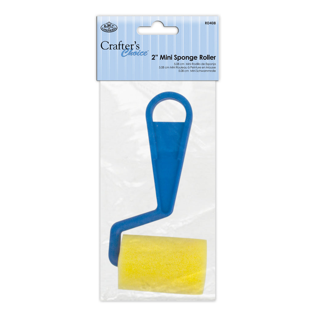 RD408 | Crafter's Choice™ 2" Mini Sponge Roller – Royal Brush Mfg (UK) Ltd
